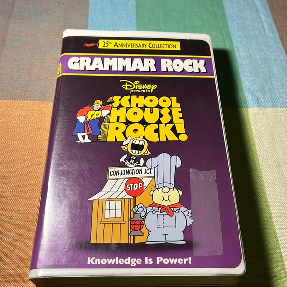 Vintage | Media | School House Rock Grammar Rock Vhs | Poshmark